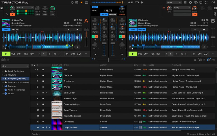 Traktor Play, la versión reducida de Traktor | Hispasonic